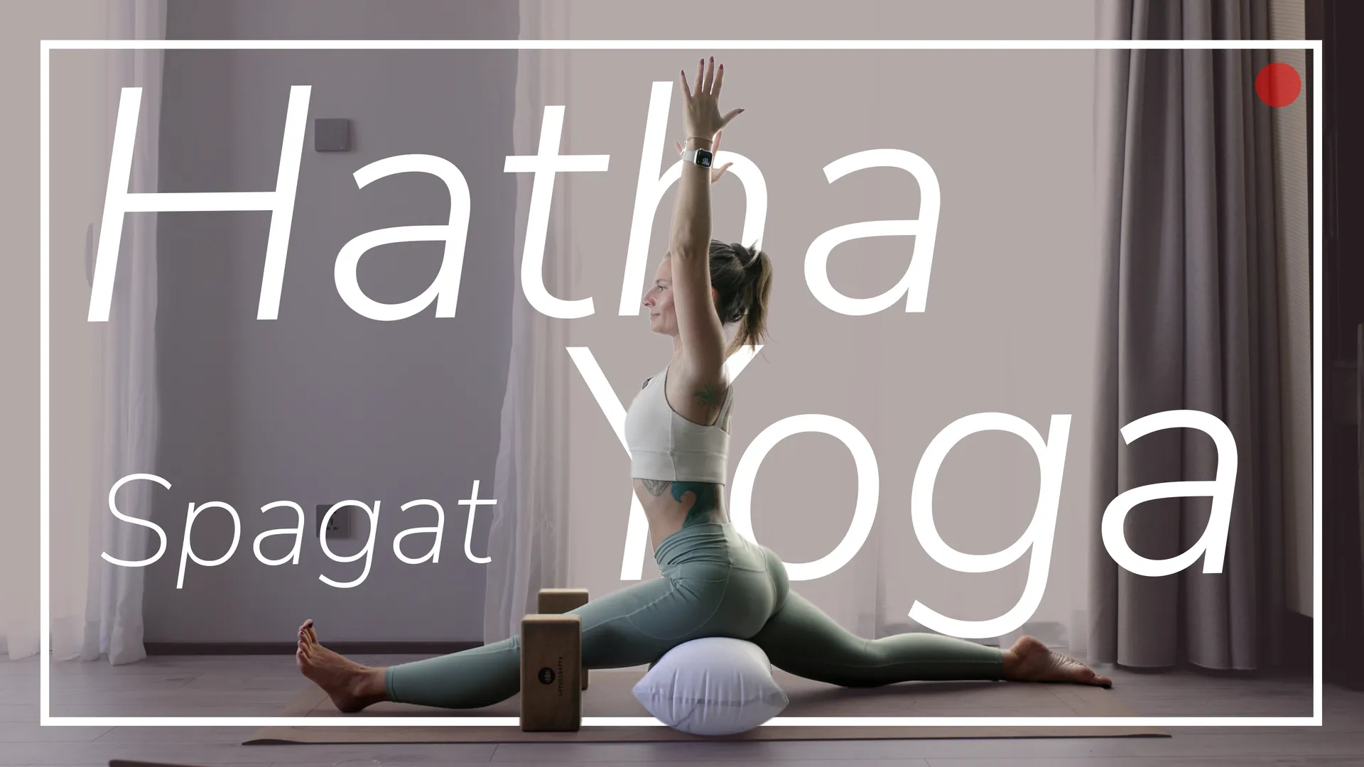 Hatha Yoga für den Spagat | sanft vorbereiten und Beinrückse ...