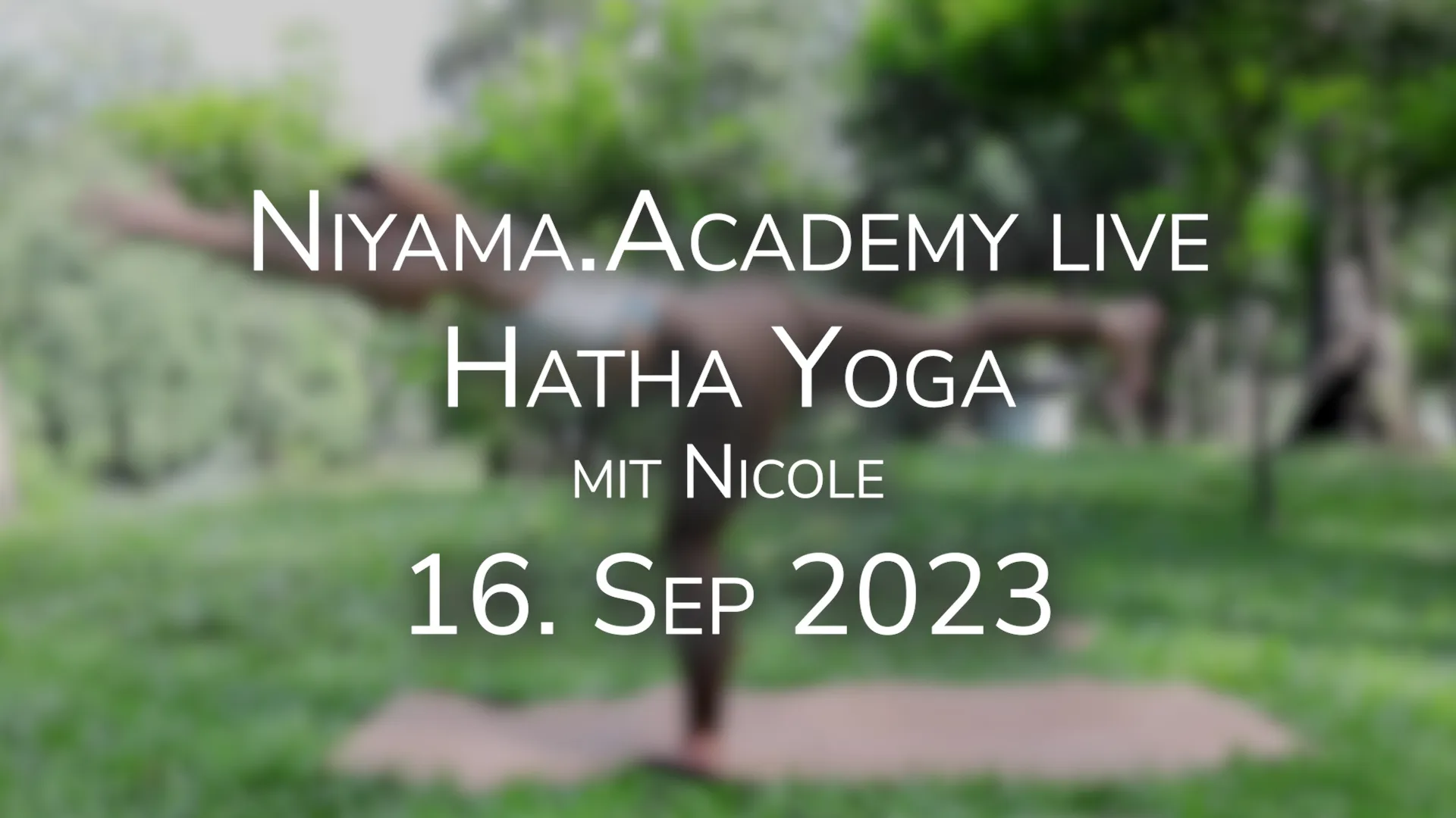 Hatha Yoga im Einklang mit den Elementen | SoHam Meditation ...